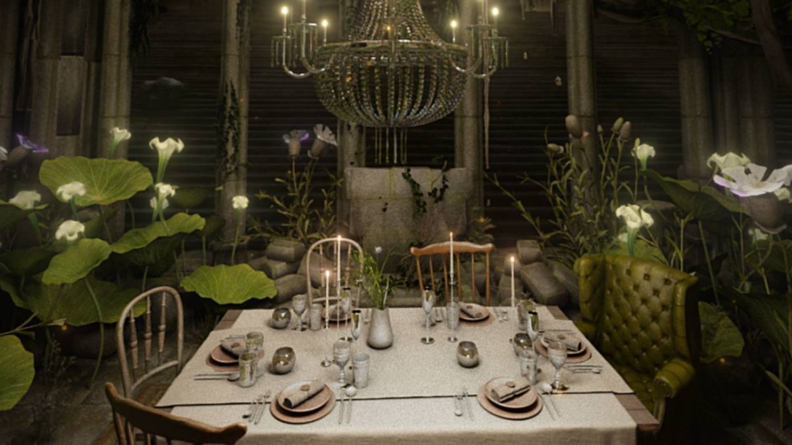 Jungle Palace, un dîner immersif au cœur de la forêt tropicale - Arts ...