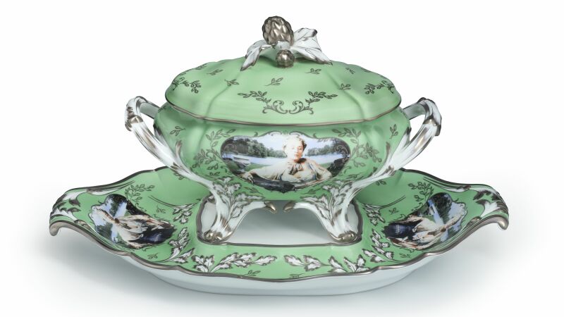 À la loupe - Fernand Khnopff, Les Caresses - Arts in the City